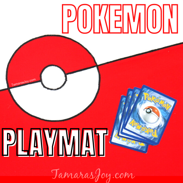 How to Make a Pokemon Playmat ⋆ Tamaras Joy