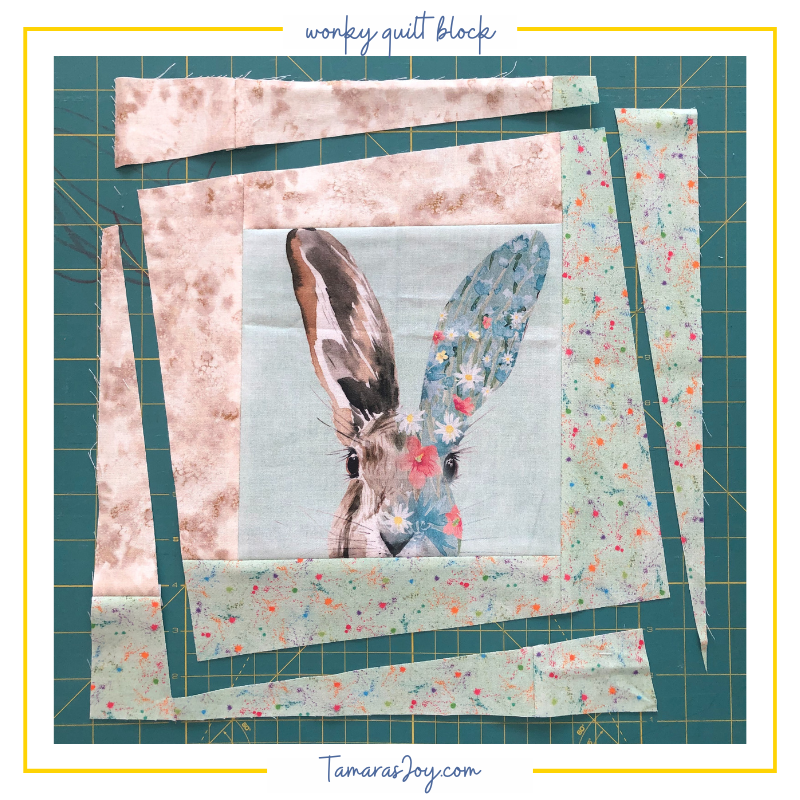 Wonky Quilt Block Tutorial ⋆ Tamaras Joy