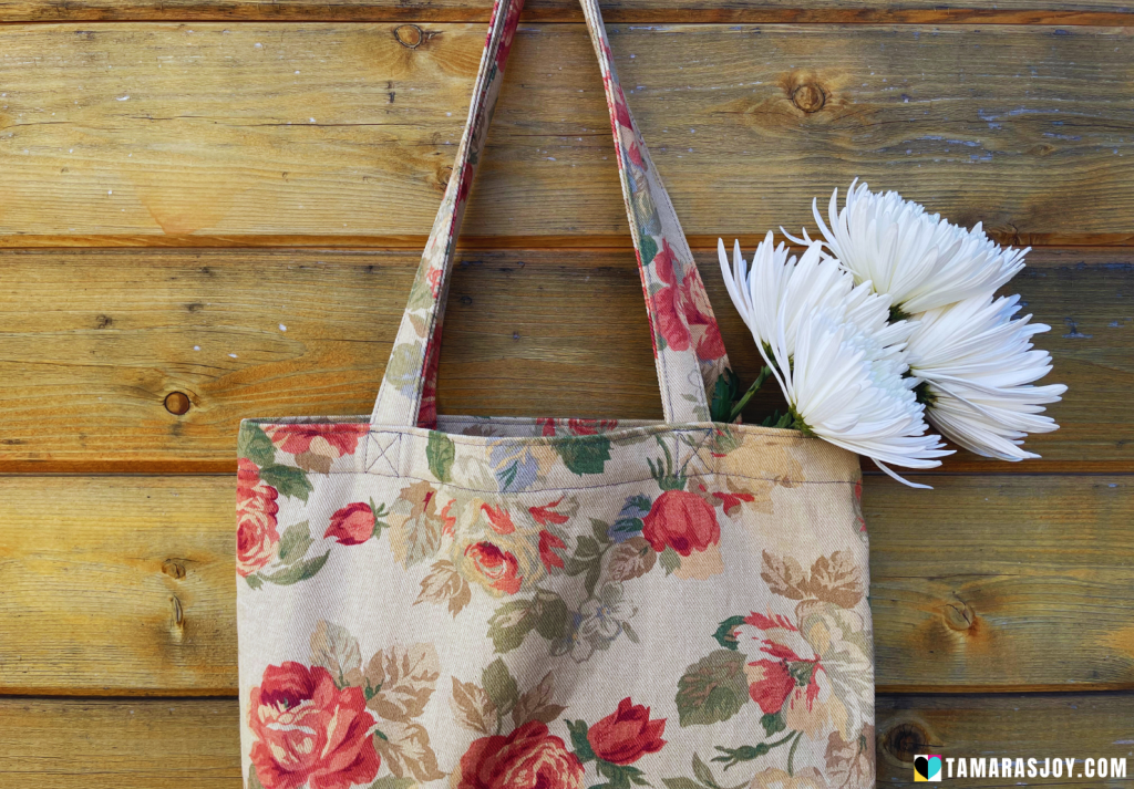 Tote Bag Sewing Tutorial ⋆ Tamaras Joy