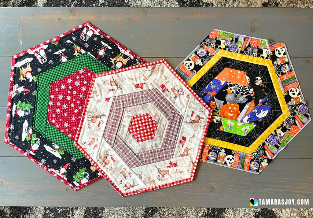 The Picky Hexagon Table Topper ⋆ Tamaras Joy The Picky Hexagon Table Topper ⋆ Tamaras Joy